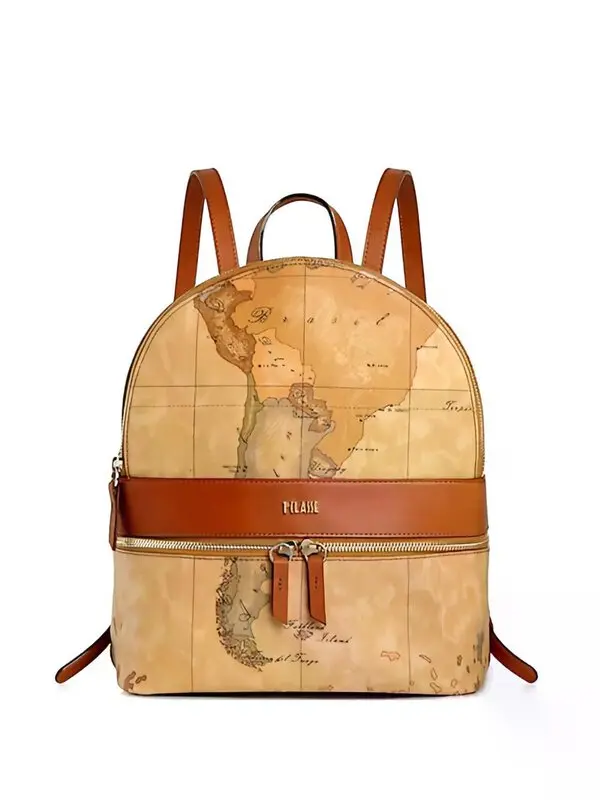 ALVIERO MARTINI 1° CLASSE Map Print Backpack