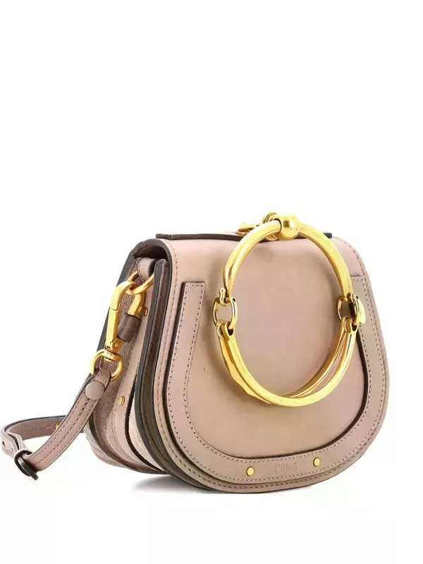 Chloé Nile Small Crossbody Bag - Grey