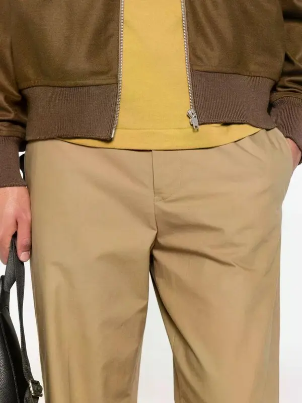 JIL SANDER Cotton Tapered Trousers