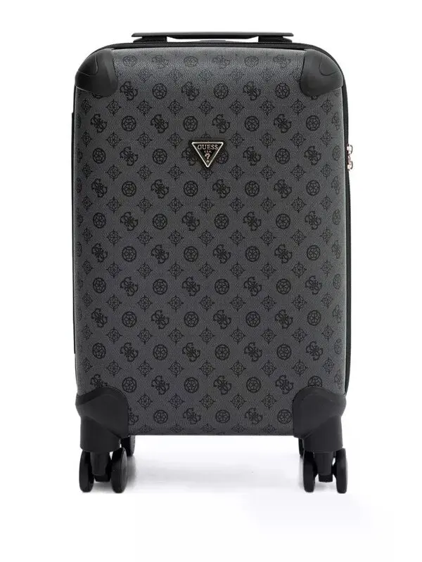 Guess Monogram Pattern Luggage