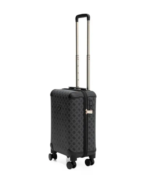 Guess Monogram Pattern Luggage