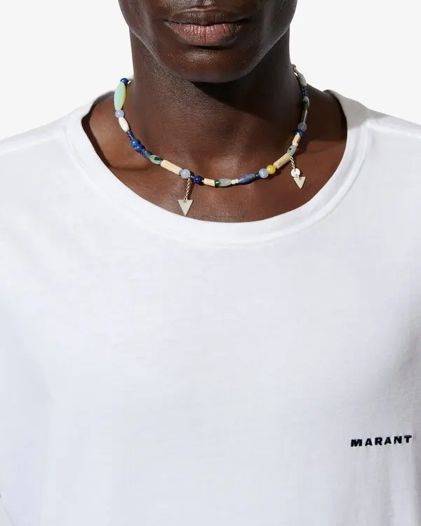 Isabel Marant Yulian Necklace - Blue/silver
