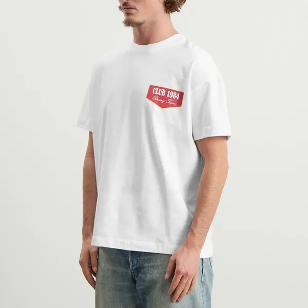 CLUB 1984 Club Racing T-shirt - White