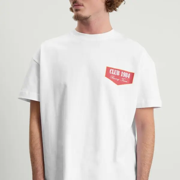 CLUB 1984 Club Racing T-shirt - White