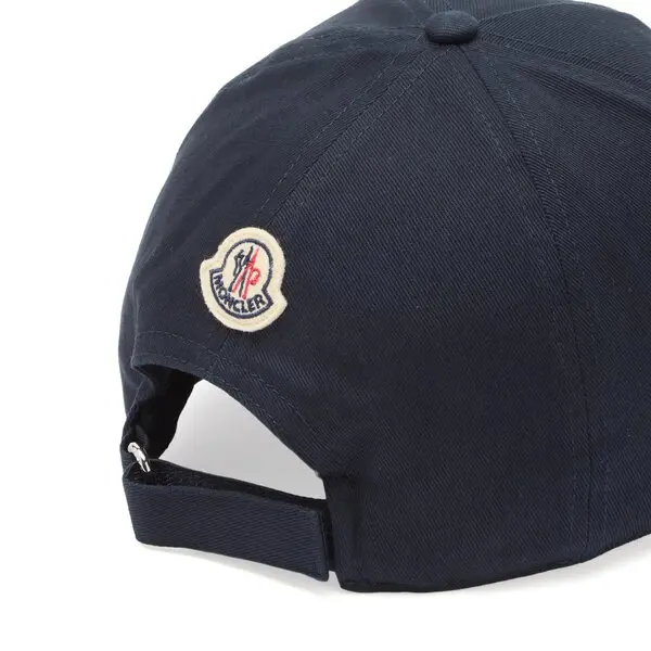 Moncler Cotton Archive Cap - Navy