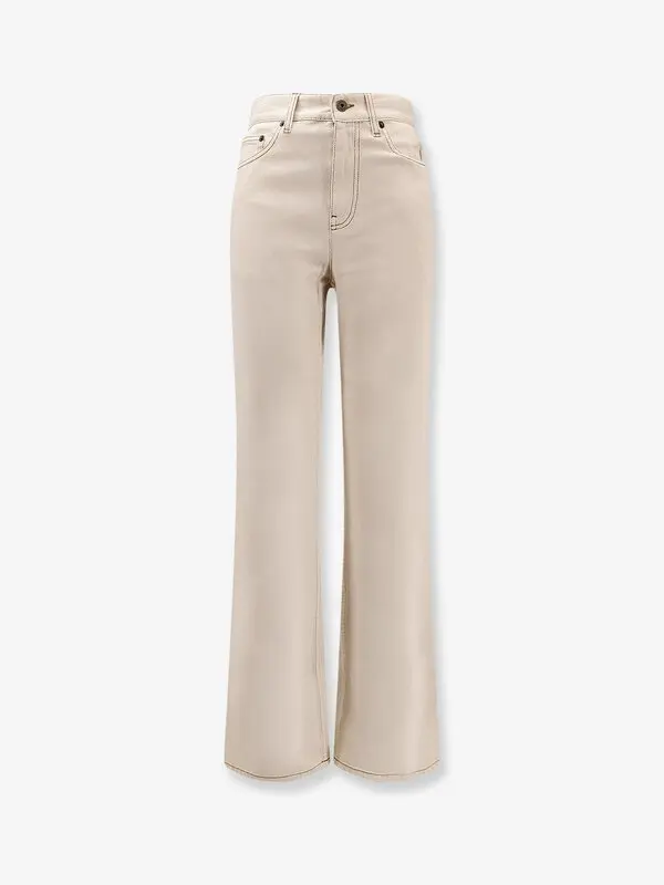 Burberry Denim Flared Trousers