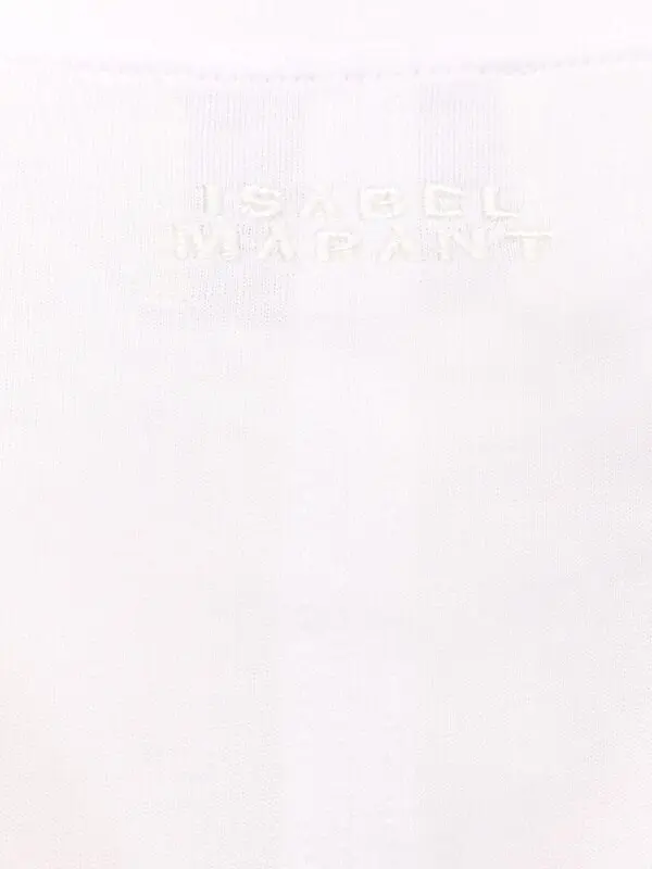 Isabel Marant Étoile Zelitos Organic Cotton T-shirt - White