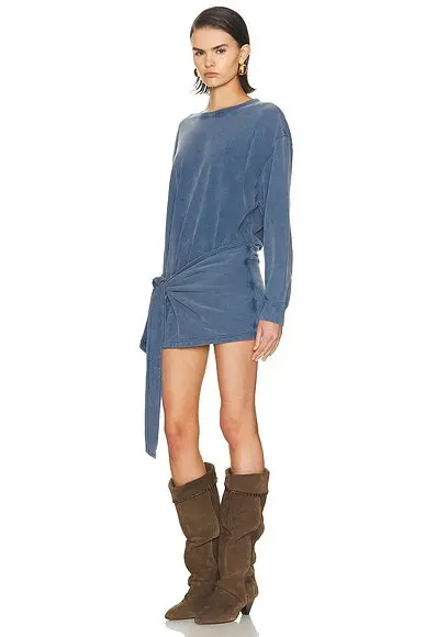 Isabel Marant Étoile Zae Knit Jersey Dress - Indigo