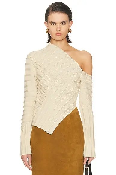 Cult Gaia Jaidan Knit Top - Beach