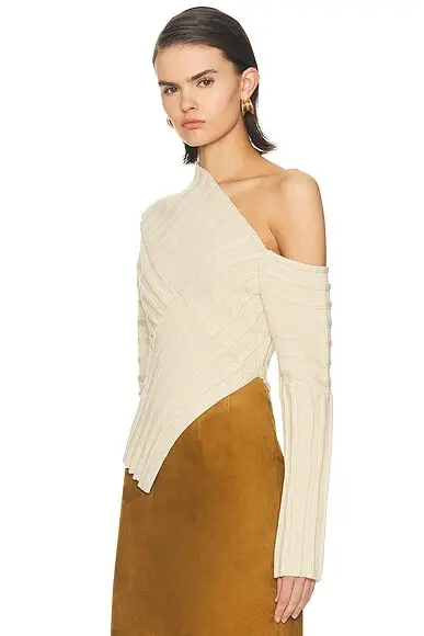 Cult Gaia Jaidan Knit Top - Beach