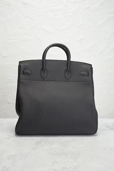 Hermès Togo Haut A Courroies Birkin 40 Handbag - Noir