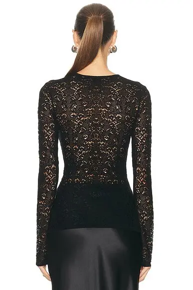 Gabriela Hearst Evander Crew Neck Top