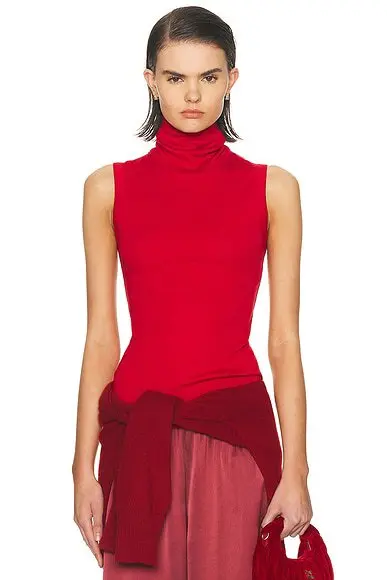 FLORE FLORE Dinah Tank Top - Red