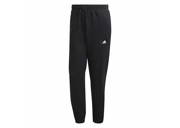 Adidas Essentials Feelvivid Cotton French Terry Straightleg Sweat Pants - Black