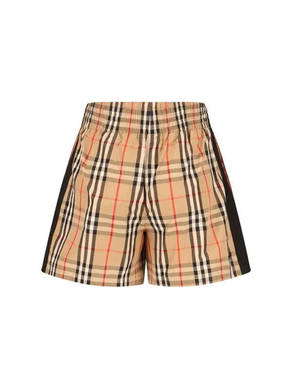 Burberry Check Shorts