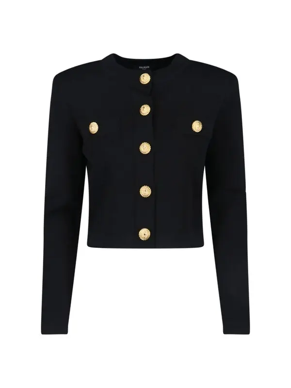 Balmain Cropped Cardigan