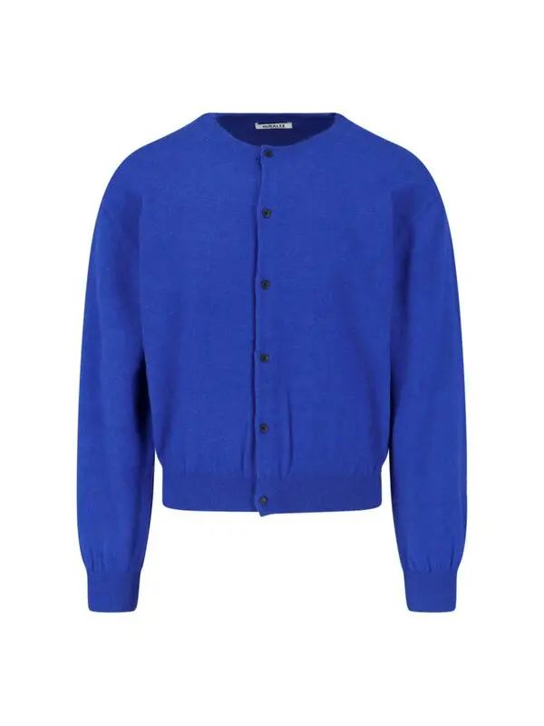 Gucci Cashmere Blend Cardigan - Blue