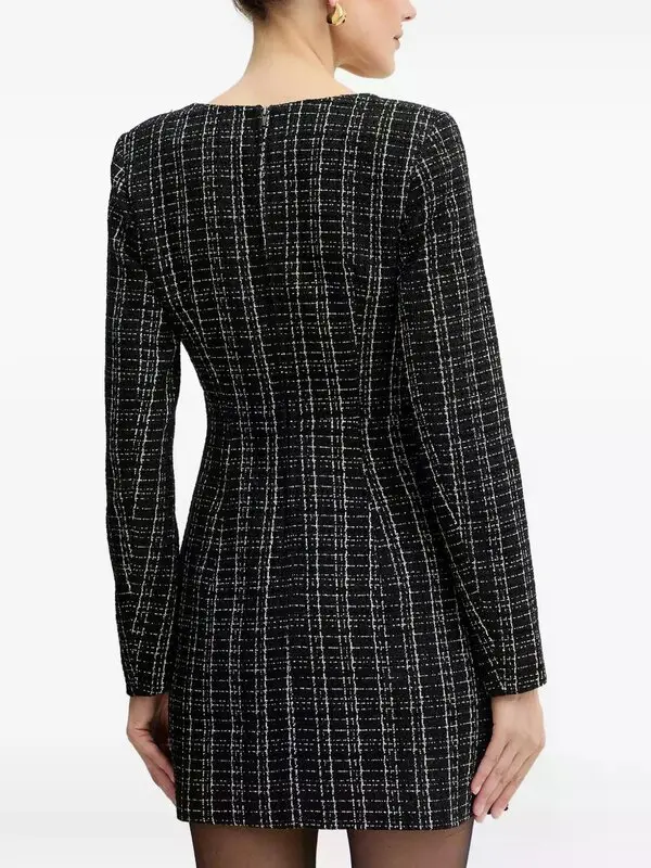 Guess Square-neck Mini Dress - Black