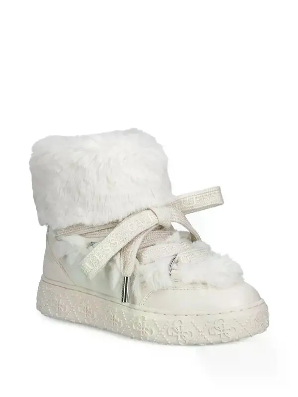 Guess Faux-fur Trimmed Boots
