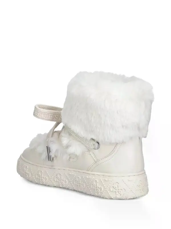 Guess Faux-fur Trimmed Boots