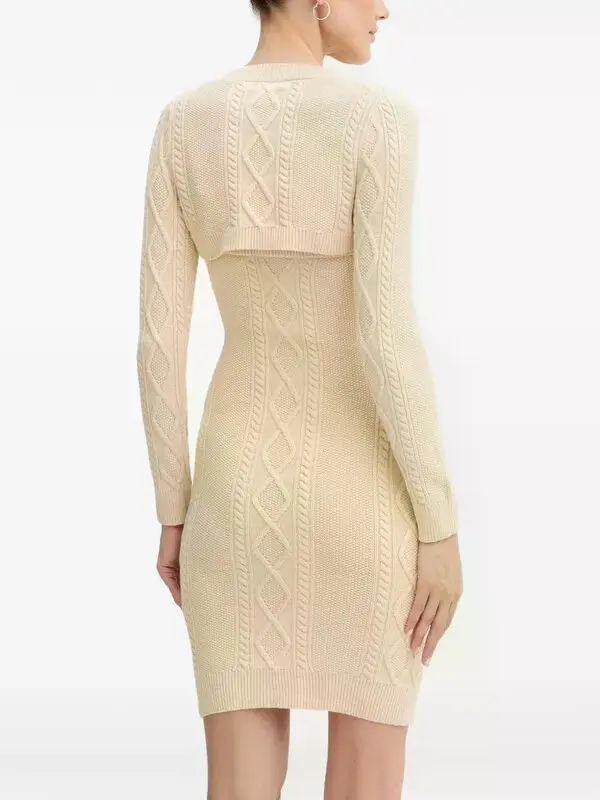 Guess Cable-knit Mini Dress