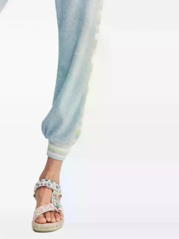 LoveShackFancy Striped-trim Track Pants