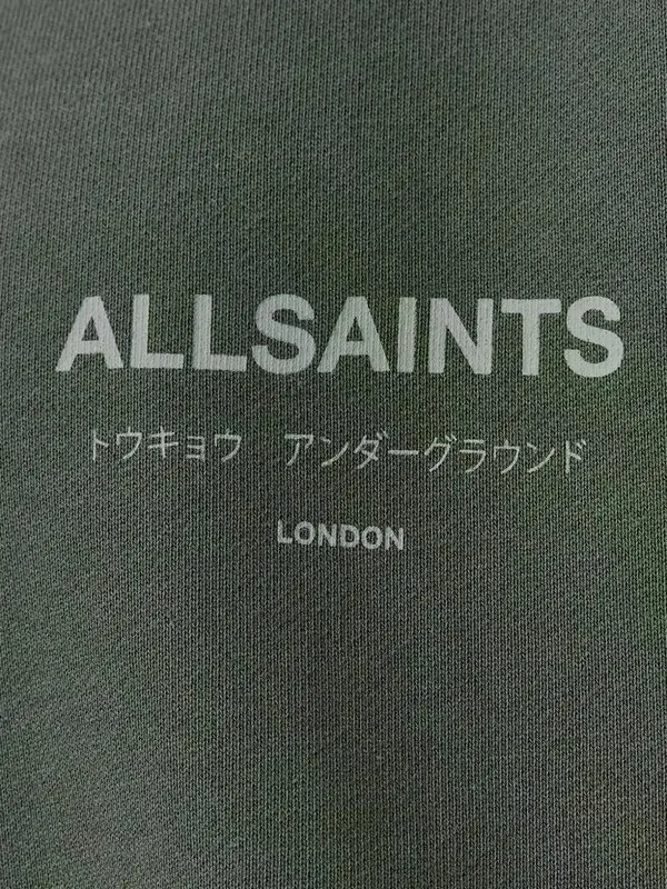 ALLSAINTS Text Print Crew-neck Sweater
