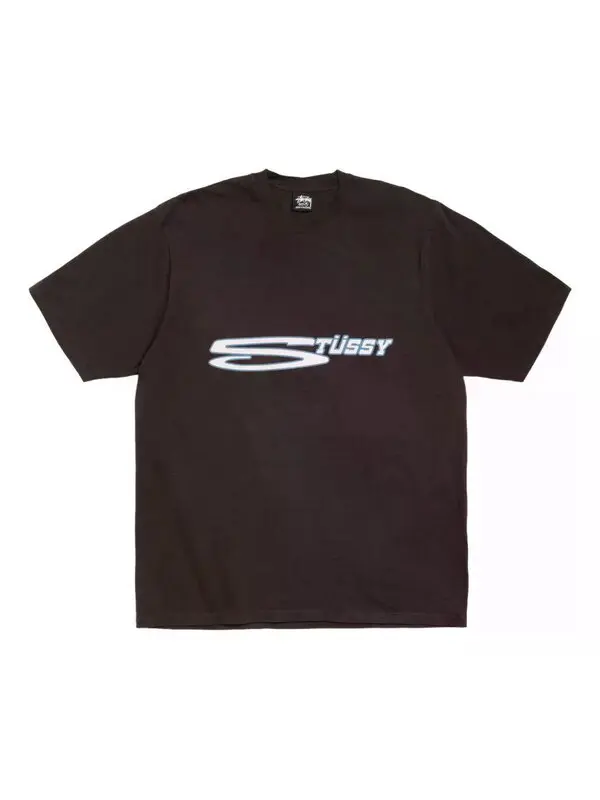 StÜssy Stretch Pigment-dyed T-shirt - Black