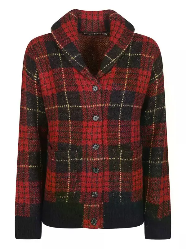 Ralph Lauren Tartan Shawl-collar Jacket