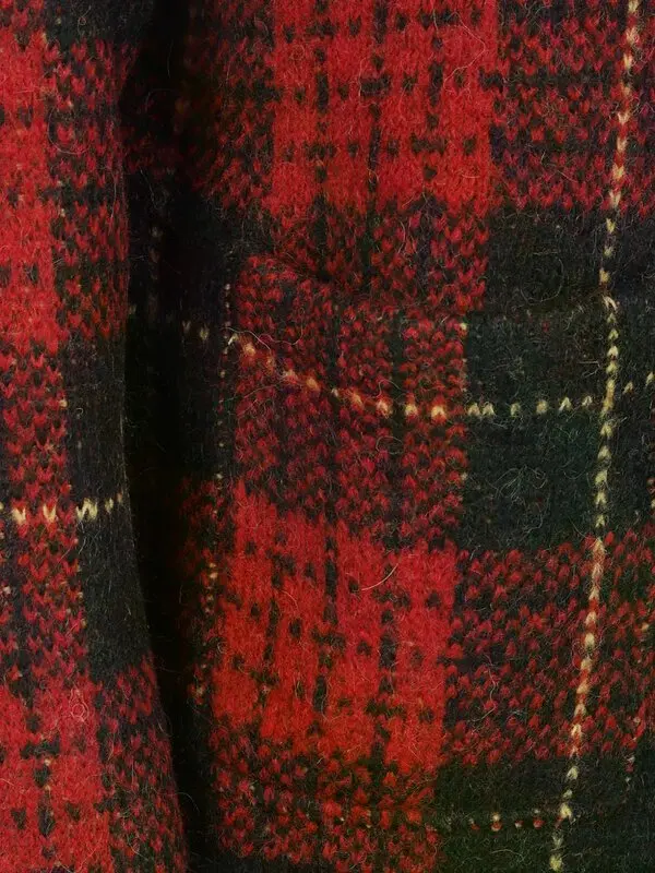 Ralph Lauren Tartan Shawl-collar Jacket