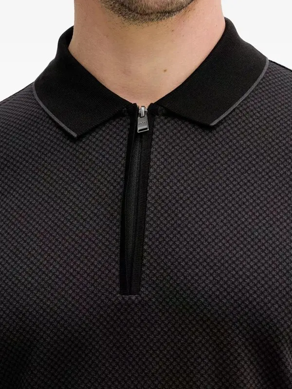 BOSS Zipped Polo Shirt