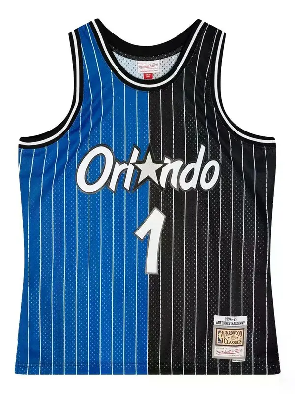 Mitchell & Ness Split Swingman Jersey - Black