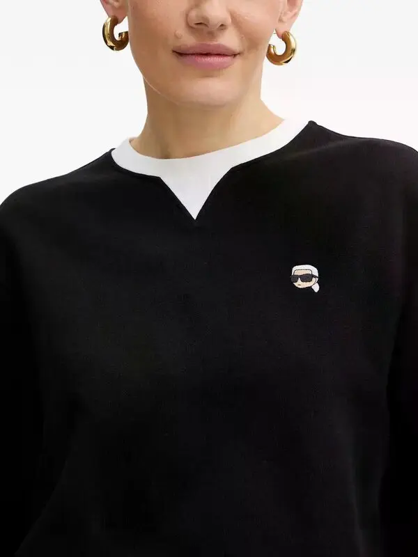 Karl Lagerfeld Embroidered-logo Sweatshirt