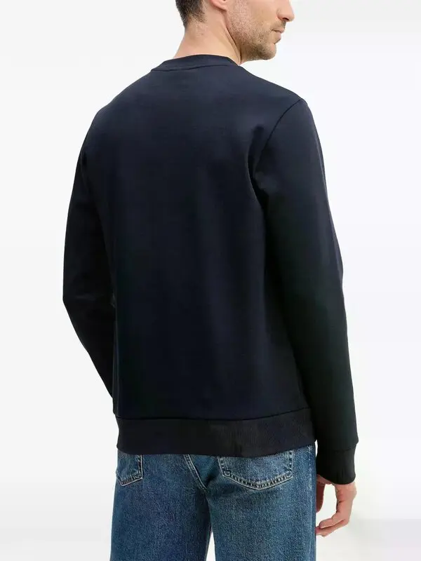 BOSS Crew-neck Sweatshirt With Appliqu