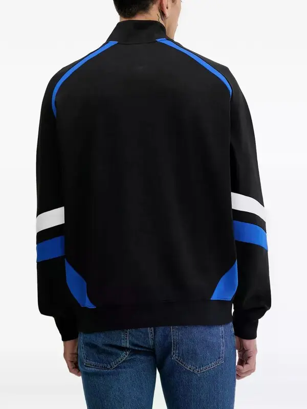 Hugo Logo-patch Half-zip Sweatshirt