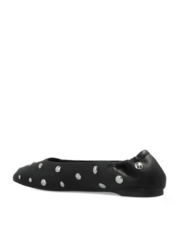 Kate Spade New York Stud-embellished Ballet Flats - Black