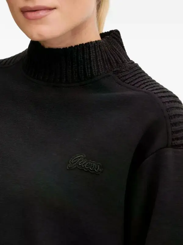 Guess Knitted High-neck Sweatshirt