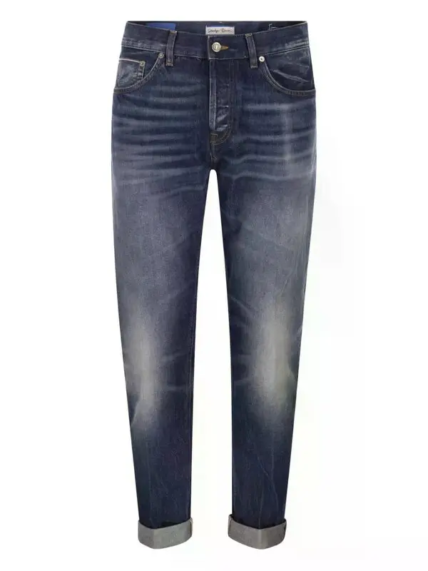DONDUP Five Pocket Icon Denim Trousers - Blue