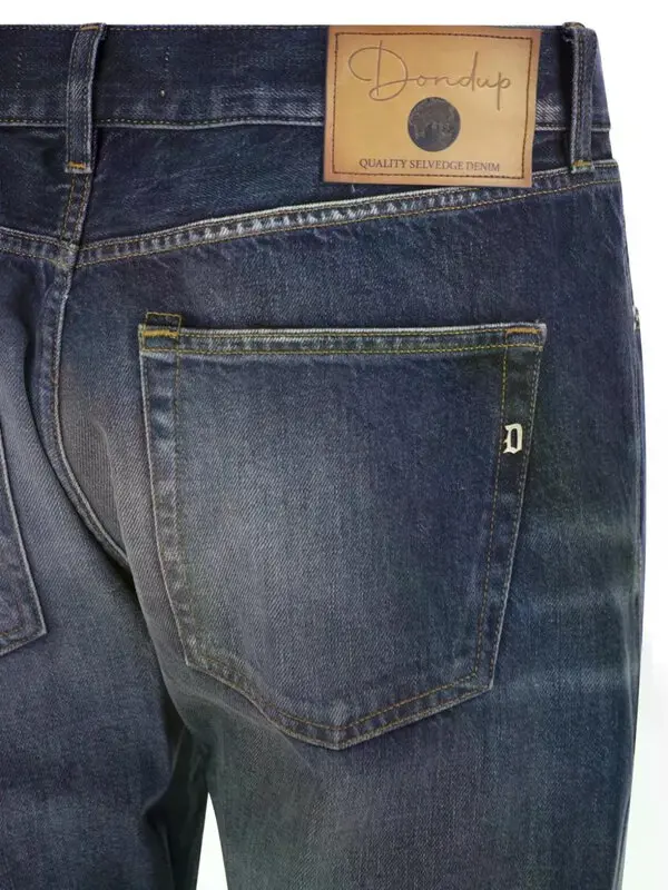 DONDUP Five Pocket Icon Denim Trousers - Blue