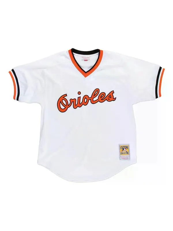 Mitchell & Ness Mlb Orioles 1985 Cal Ripken Jr T-shirt - White
