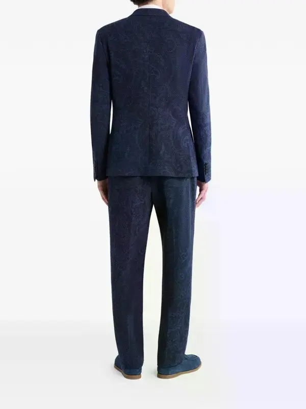 Etro Paisley Single-breasted Blazer