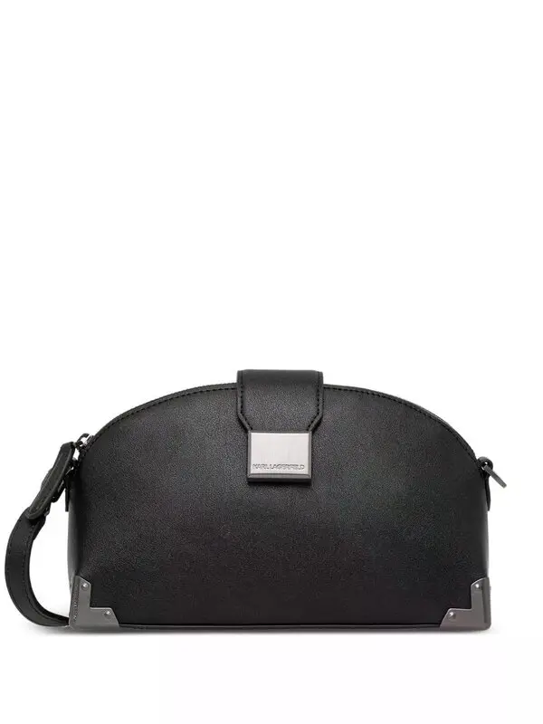 Karl Lagerfeld K/trunk Leather Crossbody Bag