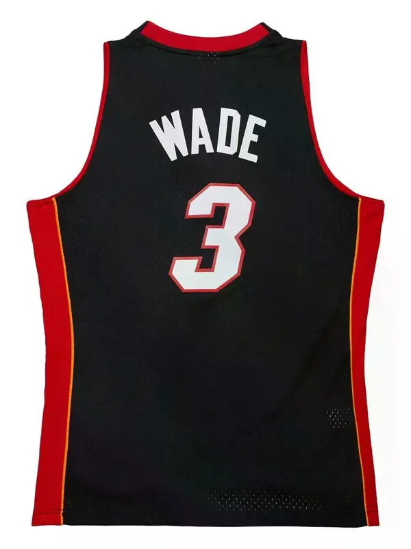 Mitchell & Ness Dwyane Wade Miami Heat 2008-09 Jersey - Black