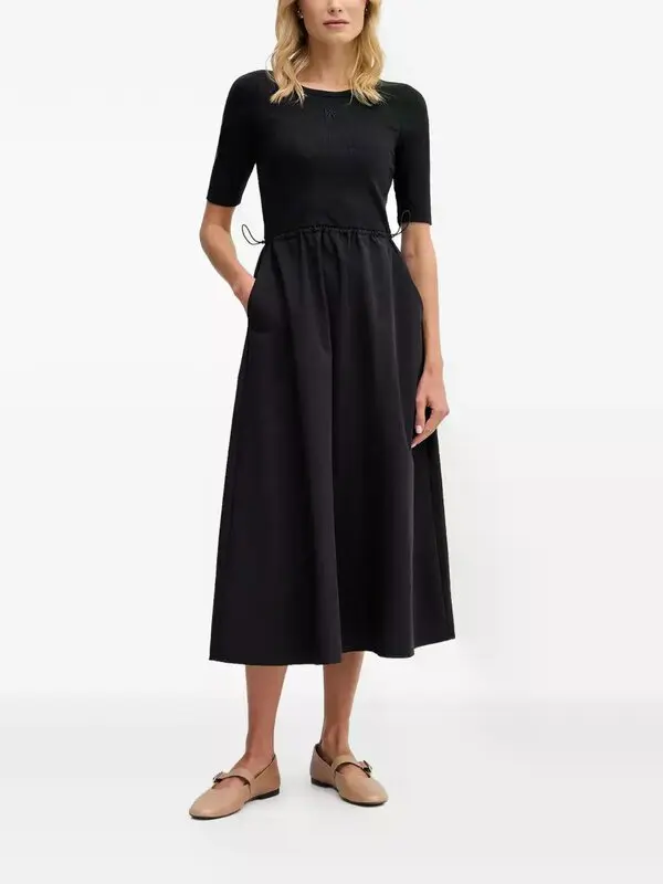 Dkny Panelled Midi Dress