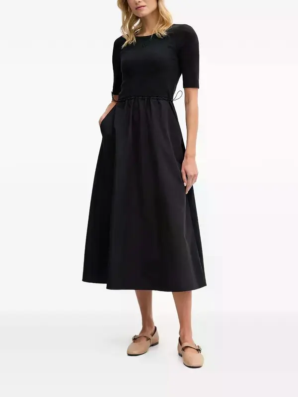 Dkny Panelled Midi Dress