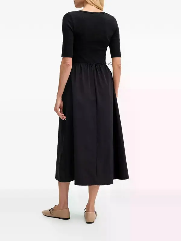 Dkny Panelled Midi Dress