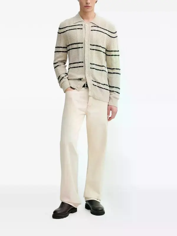 Marc O'polo Striped Buttoned Cardigan