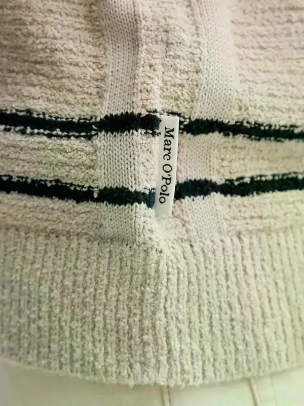 Marc O'polo Striped Buttoned Cardigan