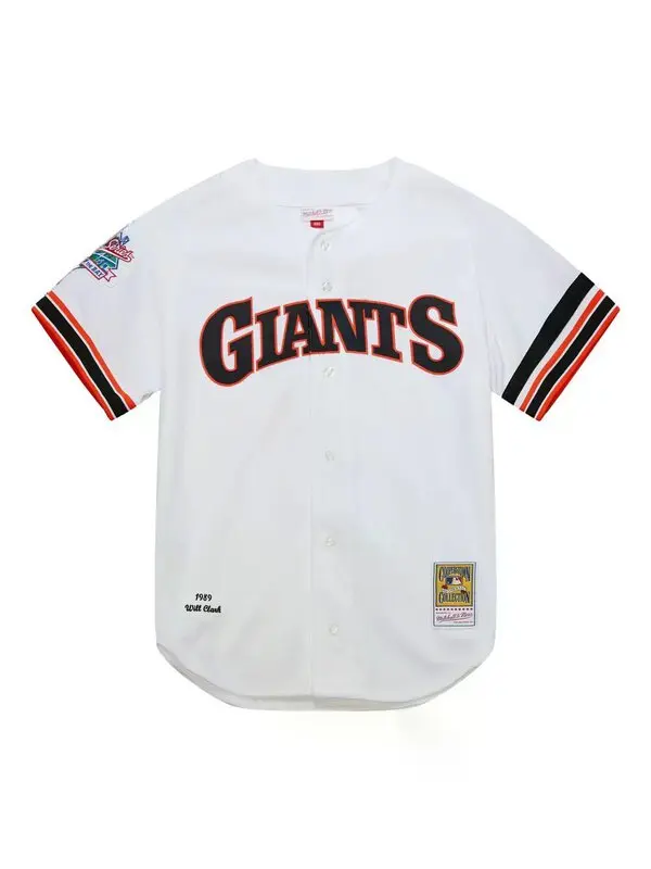 Mitchell & Ness Mlb Giants 1989 Willie Clark Shirt