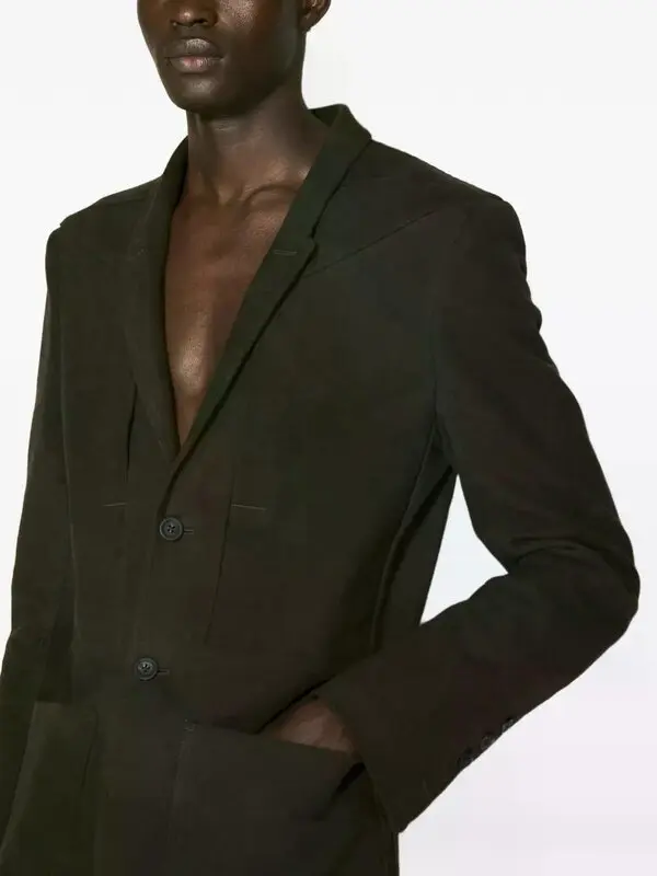 Rick Owens Button Pockets Coat